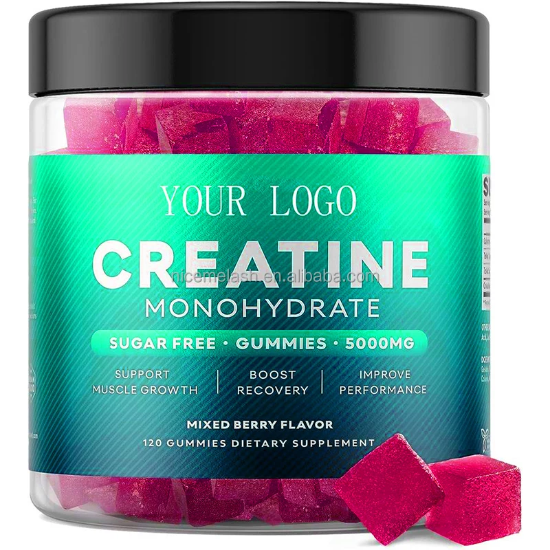 Private Label Creatine Monohydrate Gummies for Muscle Growth