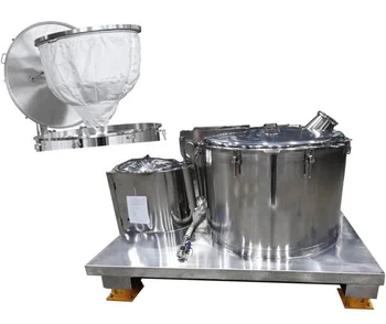 Pd1000 Top Discharge Flat Plate Basket Centrifuge Vegetable Oil Hanging ...