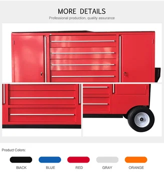 Heavy Duty Professional Movable Tool Trolley Chest Small High Tool Chest Box Cabinet Workshop ...