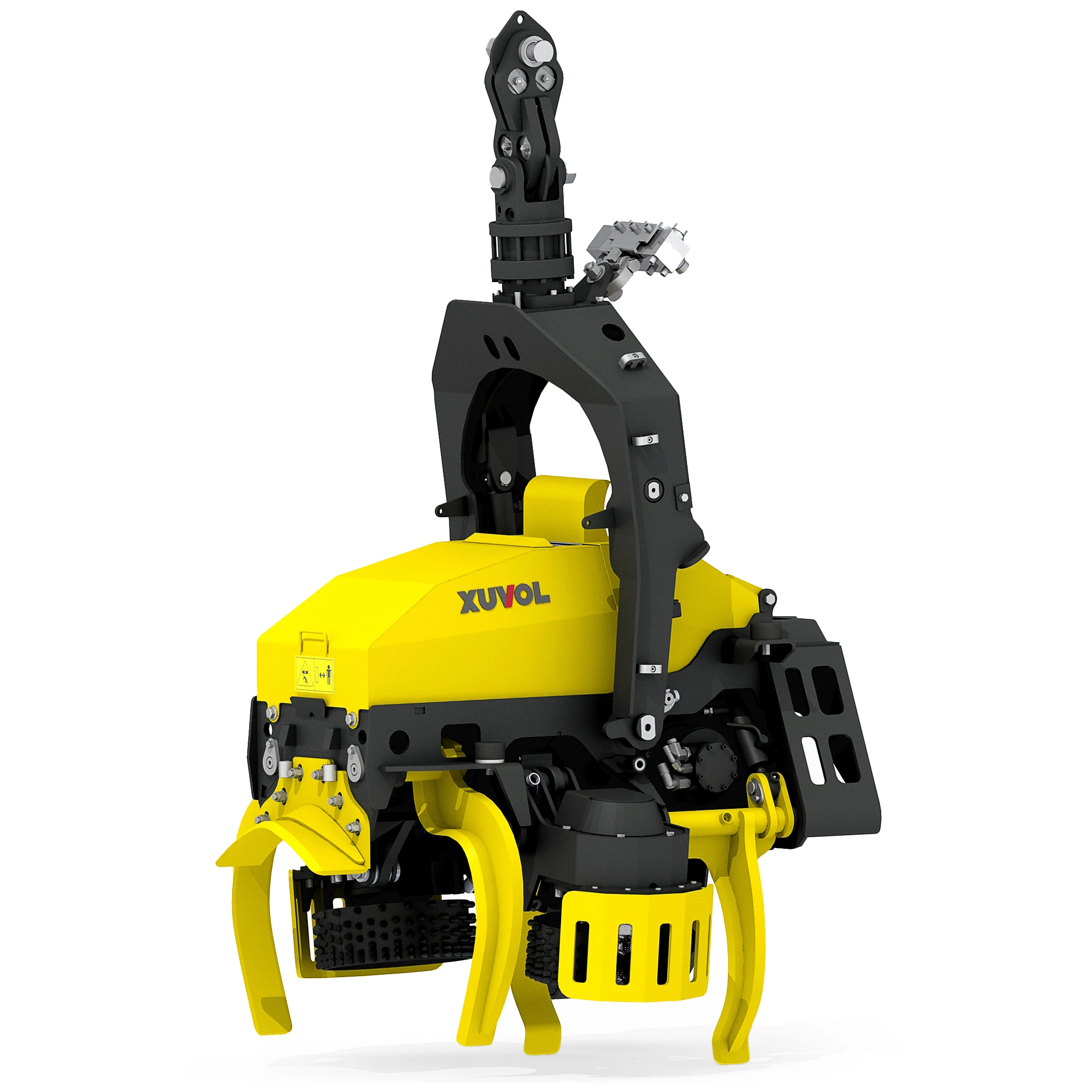 林业机械xuvol 600d 360度旋转，适用于15-20吨挖掘机，液压测井头 - Buy 林业伐木用树木收割机头,360度旋转测头 ...