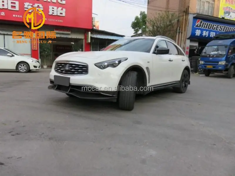 Infiniti FX35 FX37 QX70 Carbon Fiber Front LIP Bumper