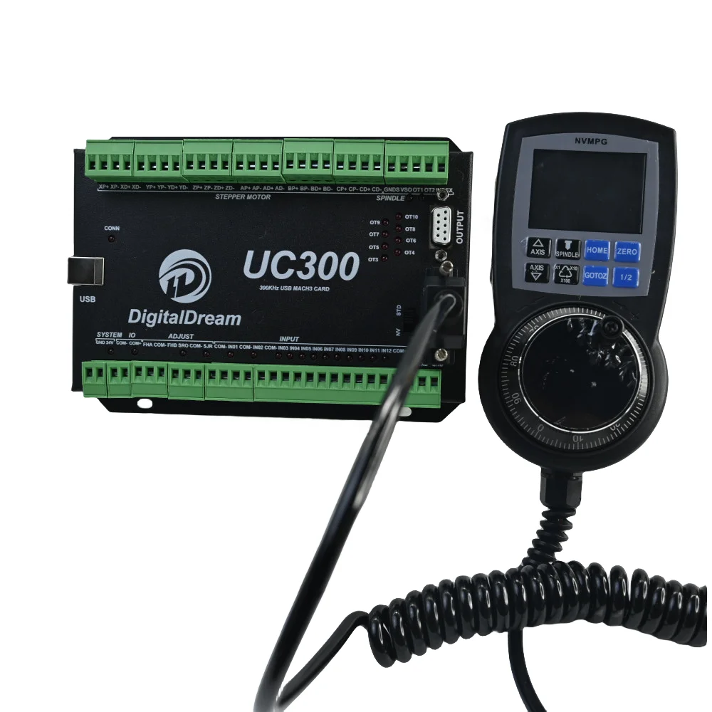 UC300 300khz 24VDC CNC Controller - High-Performance 5axis