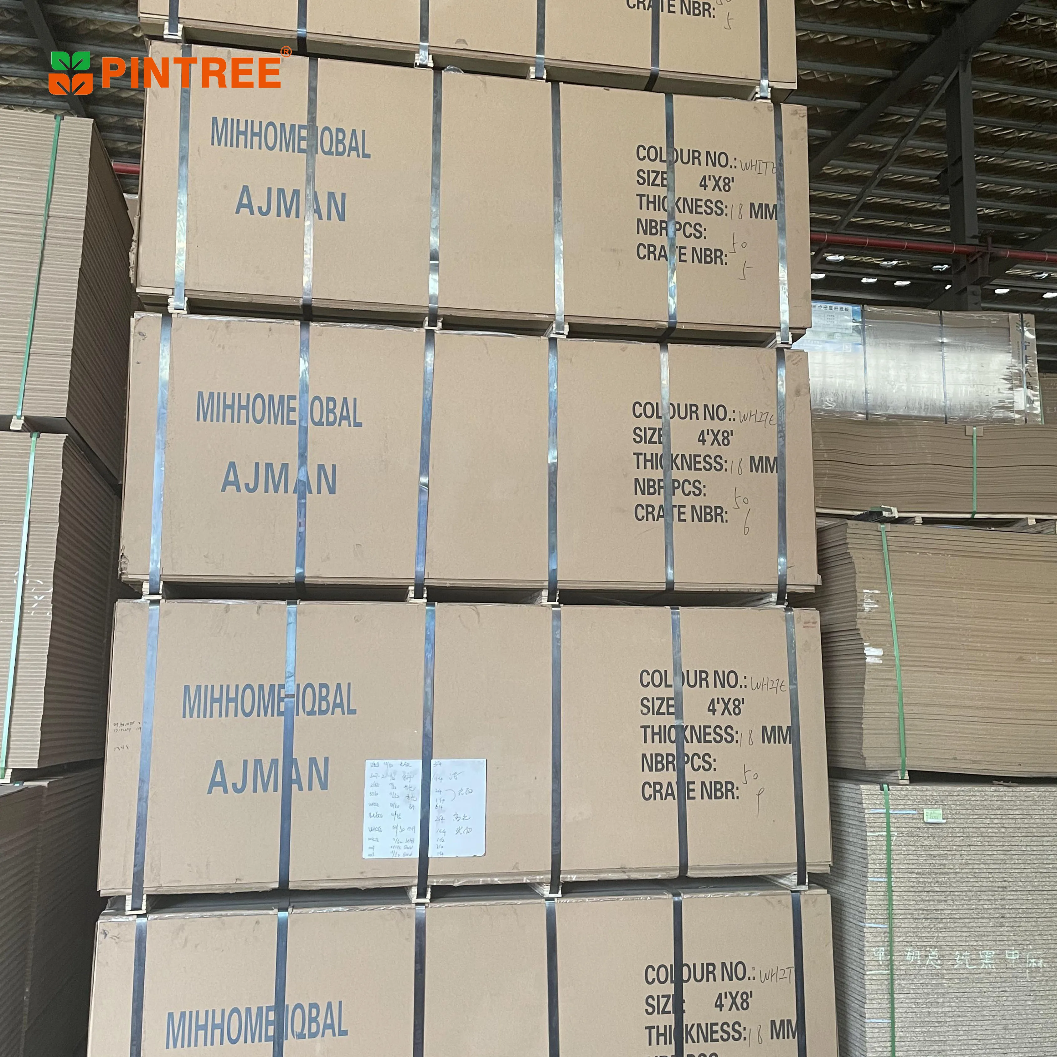 Osb Panel Laminated Board Melamine Laminated Particle Osb Lsb Board ...