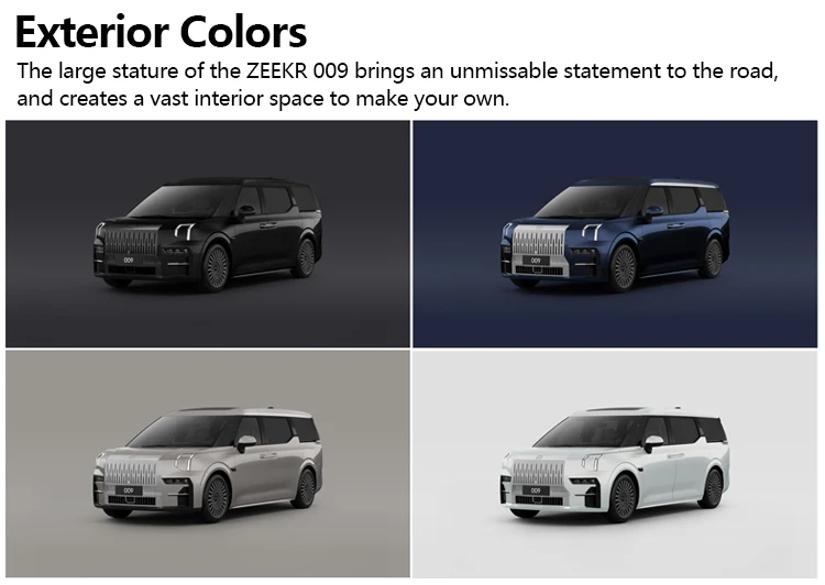 Electric Cars 2023 Zeekr 009 Geely Ev Zeekr 009 140kwh Electric Jike ...