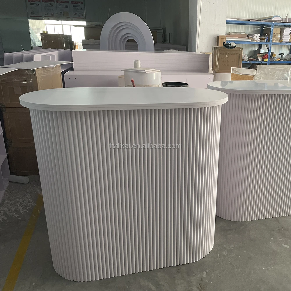 Modern Black&white Acrylic Mini Bar Counter Table Outdoor High Bar ...