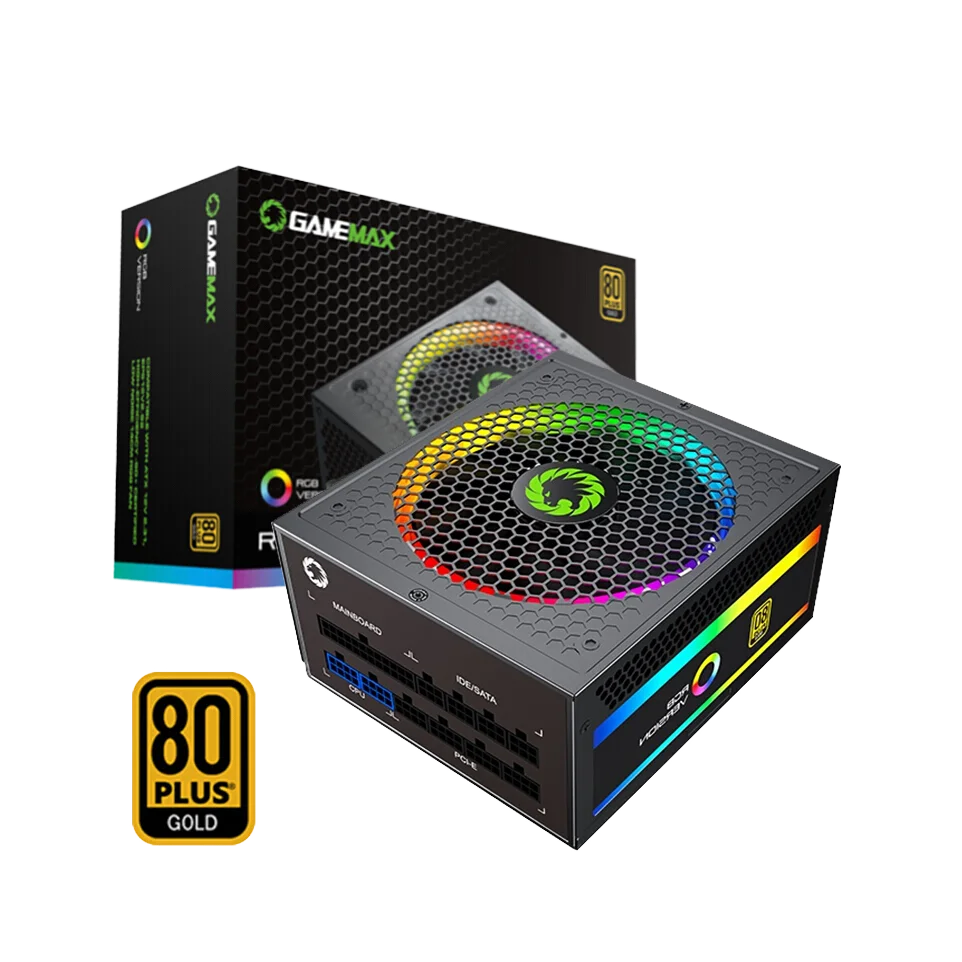 Best Price Gamemax Rgb-850 Psu Full Module 850w 80+gold Psu 850w ...