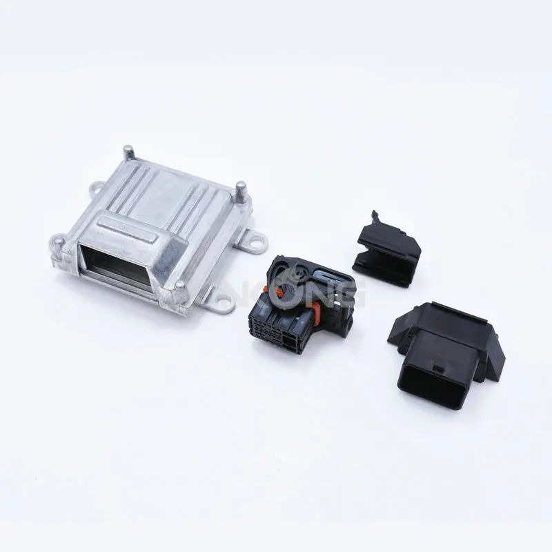 Kinkong ECU Aluminum Enclosure Box - 32 Way Waterproof Connectors