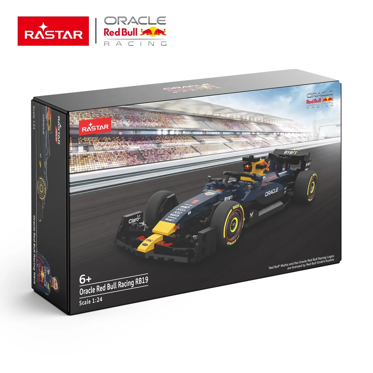 Rastar Red Bull F1 Rb19 Model Block Car 1:24 Super Racing Car Building ...