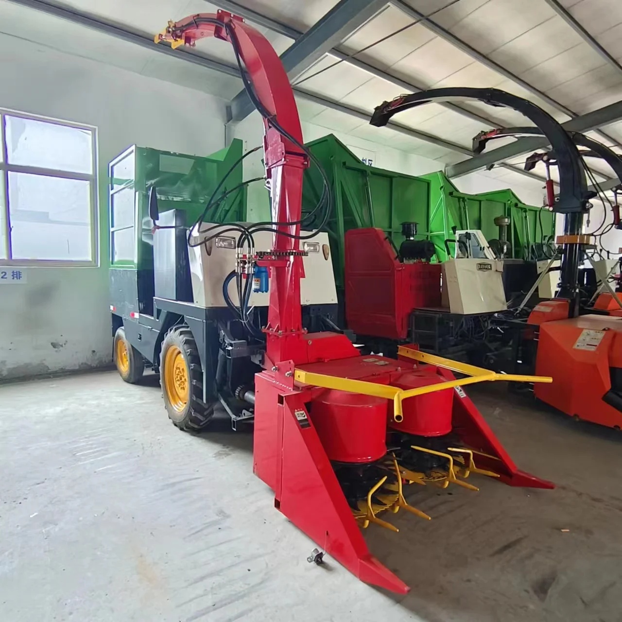 Green Storage Harvester Wheel - Wheel - Drive Disc Forage Crusher ...