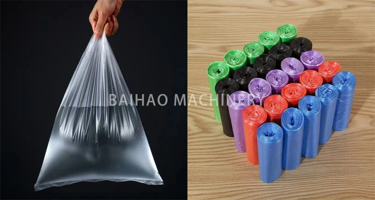Automatic Plastic Nylon Biodegradable Garbage Bag Machine