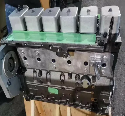 6d102 Bare Engine Long Block For Komatsu 6d102 6 Cylinder Block - Buy ...