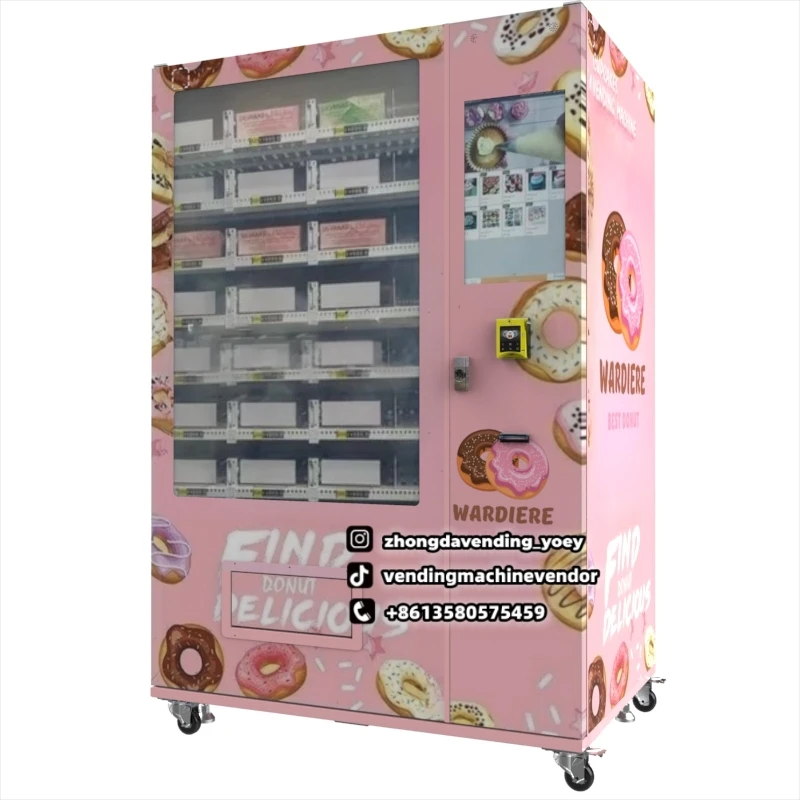 Refrigerated Cake Vending Machine - Perfect for Any Location