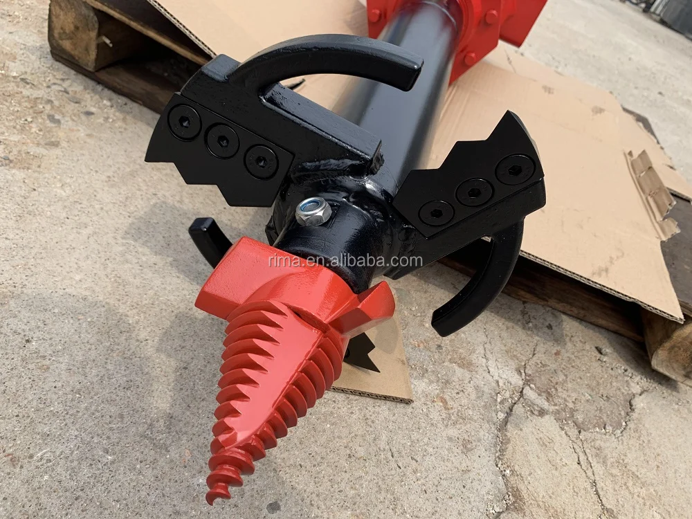 Auger Tree Stump Grinder Used On Excavator - Buy Auger Stump Grinder ...