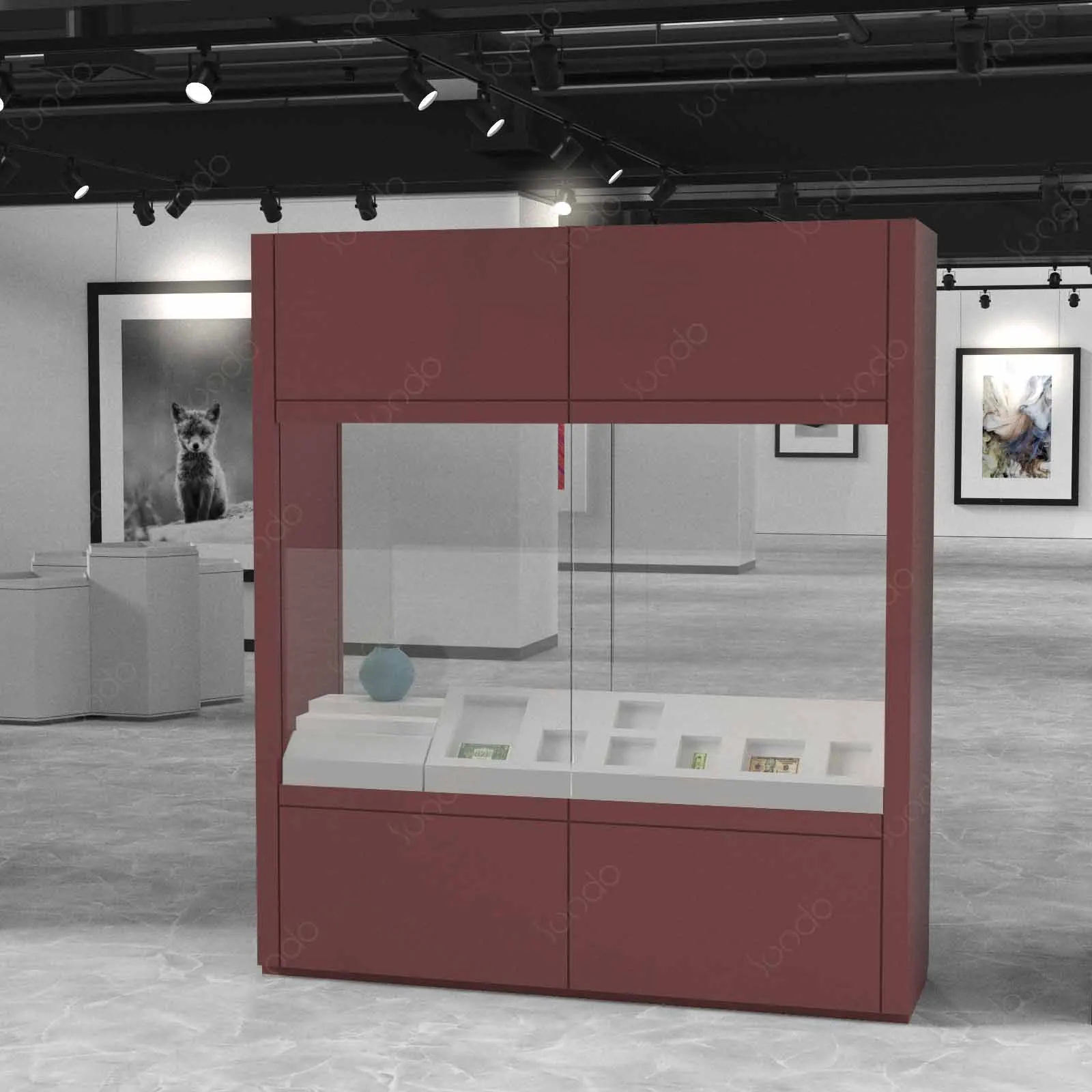 Luxury Shop Window Display Cases - Customizable Solutions