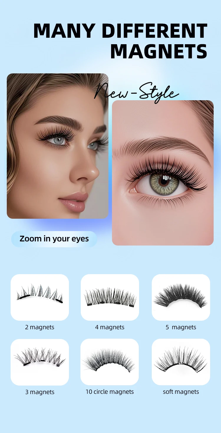 Quantum Magnetic Lashes - Travel Reusable Eye Lashes Kit