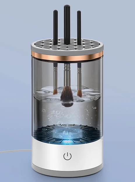 Portable Electric Makeup Brush Cleaner - USB Rechargeable