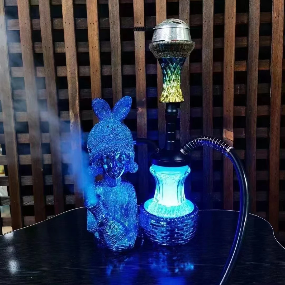New Led Hookah Little Girl Luxury Resin Hookah Smoking Accessories ...