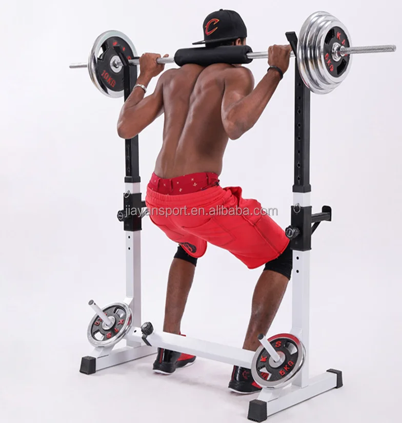 Adjustable Multi-function Squat Rack Bench Press Barbell Rack - Buy ...
