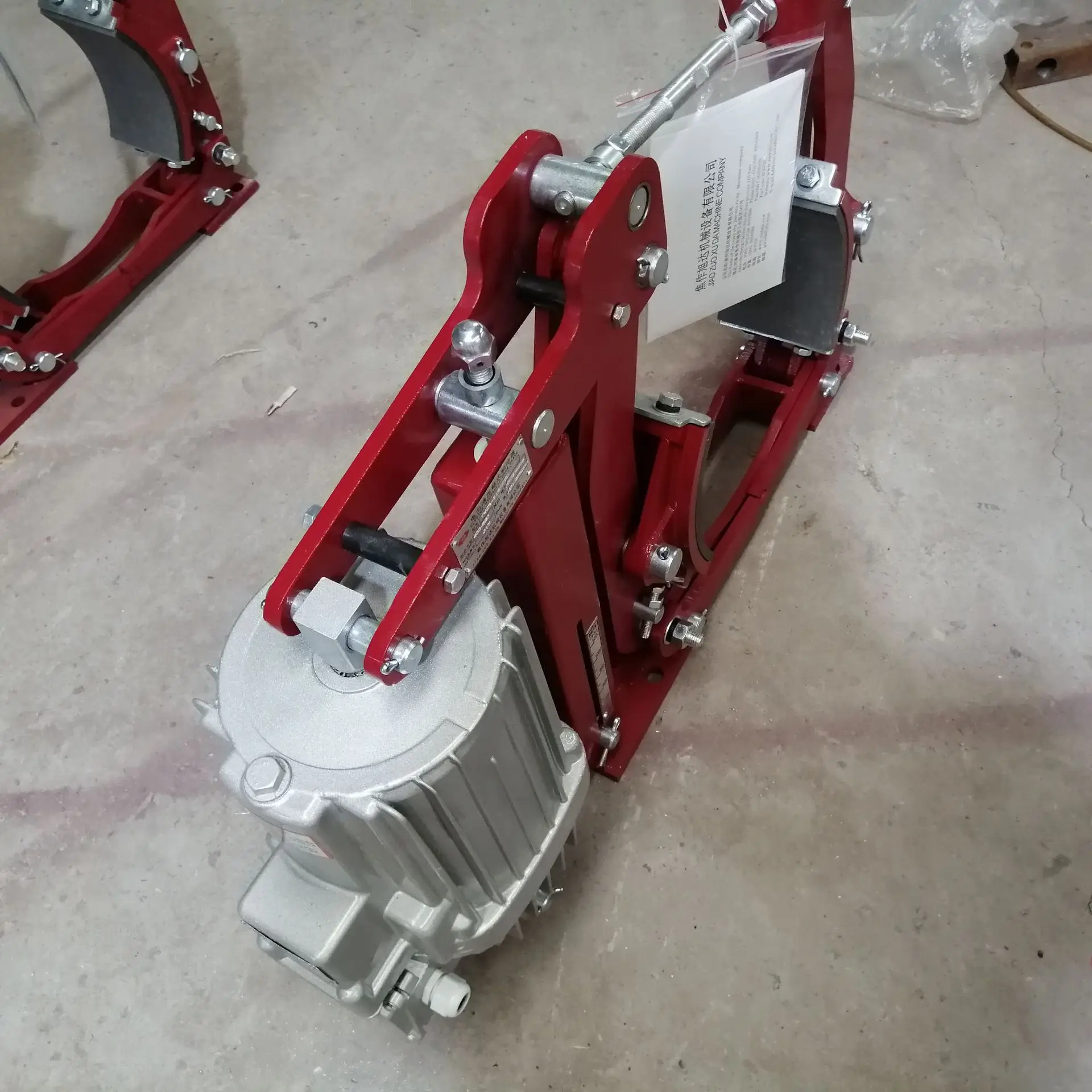 The Hydraulic Brake Of Gantry Crane And The Electric Hydraulic Block ...
