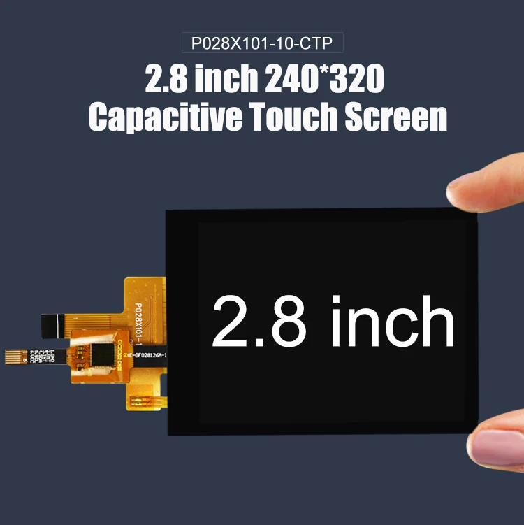Polcd 2.8 Inch TFT Display - 240x320 ST7789V SPI Touch Screen