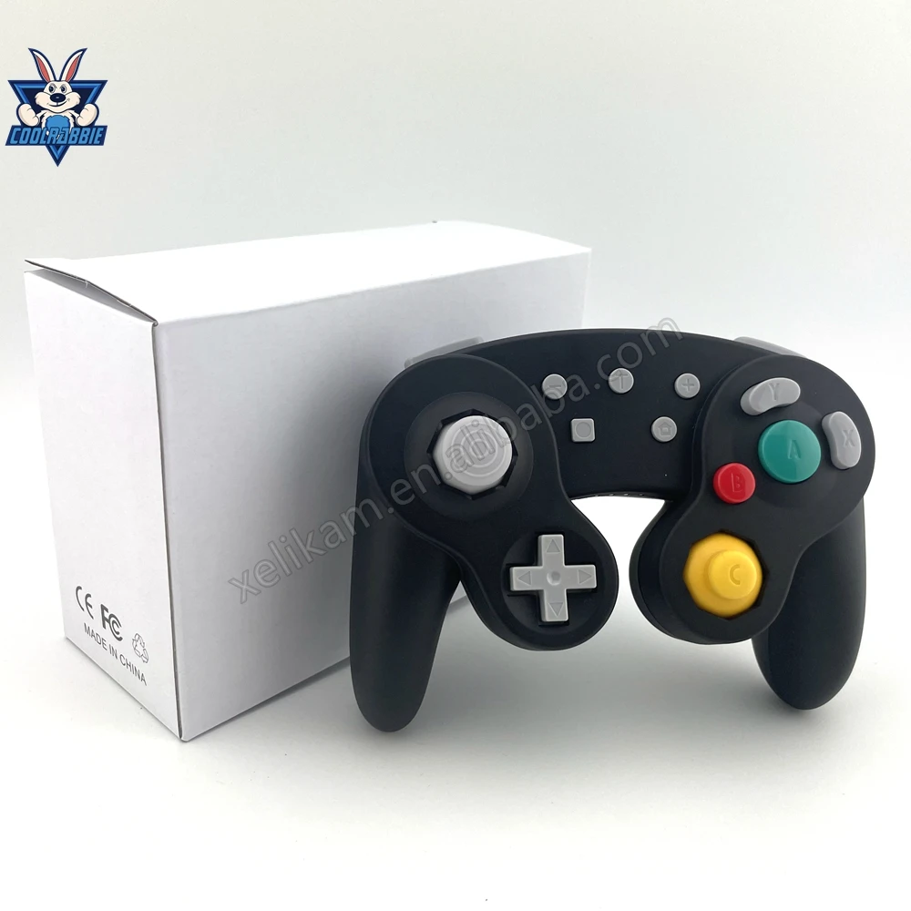 Coolrabbie Wireless Turbo Ns Controller For Ngc Gamepad For Gamecube ...