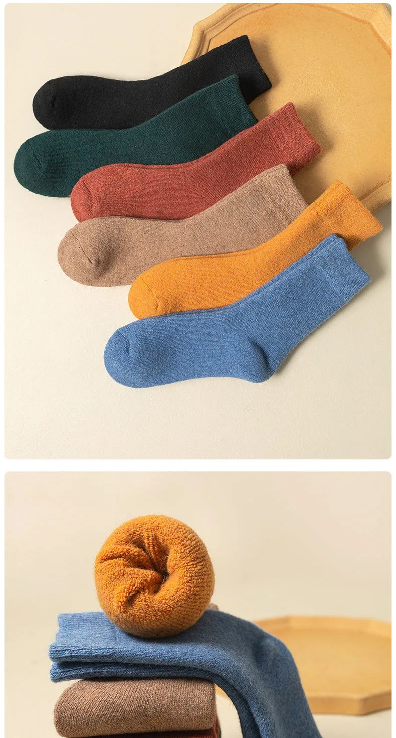 Women Warm And Durable Merino Wool Crew Thermal Alpaca Sock Super Soft ...