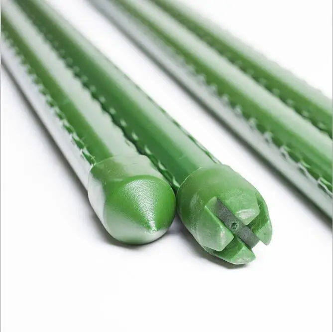 Garden Stake Plastic Coated Plant Stake Fiberglass Plant Stake Holder ...