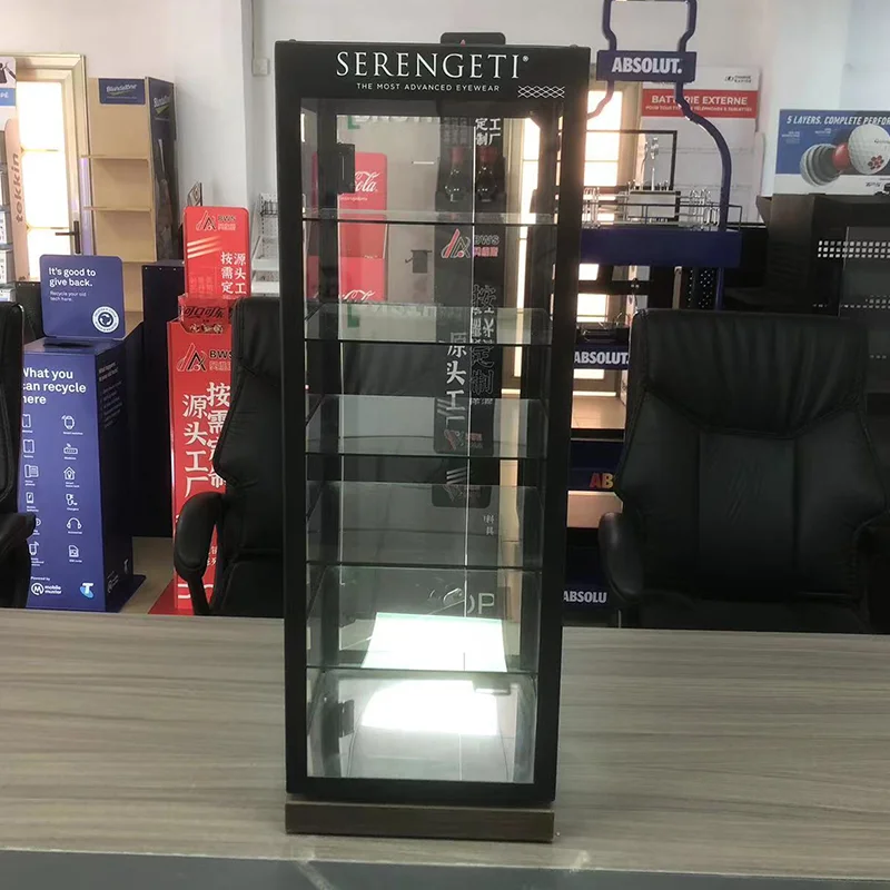 Countertop Spectacle Display Shelf Multi-layer Spectacle Display Rack ...