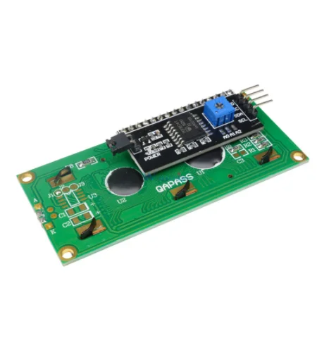 LCD1602 1602 Module Yellow Green Screen 16x2 Character LCD Display ...