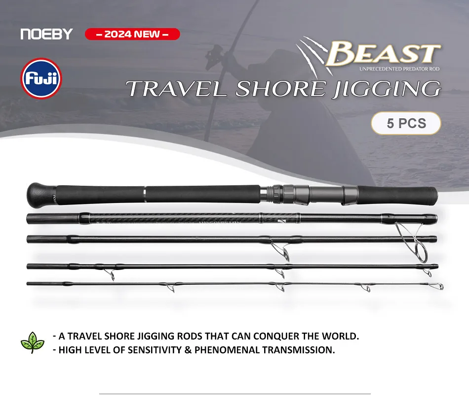 Deep Sea Boat Rod - Beast Jigging Rod for 80-300g Lures