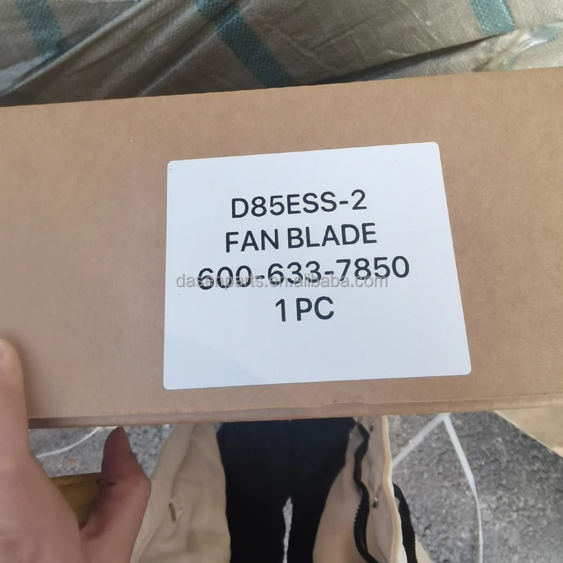 6d125 6d140 6d108 Engine Fan Blade 600-633-7850 For Bulldozer Wheel ...