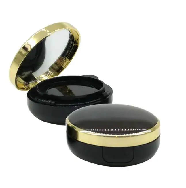 Cosmetic Powder Packaging - Compact Container with Mirror