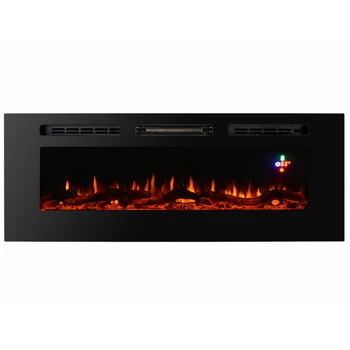 50" Led Super Large Decor Flame Cheap Modern Log Fuel Effect Insert ...