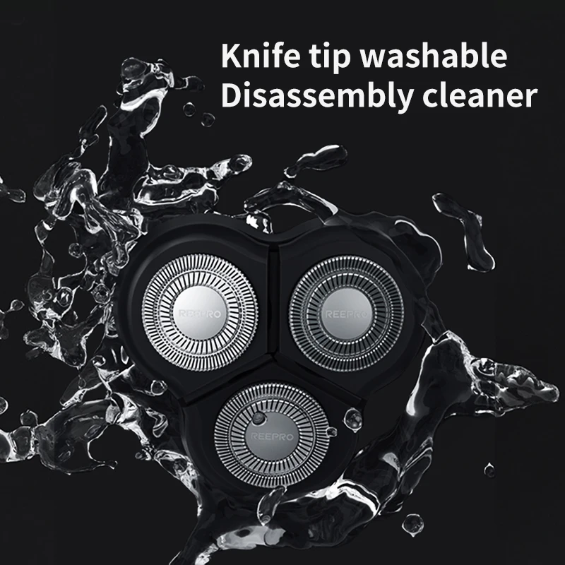 Professional 4d Electric Shaver For Men Triple Blade Beard Trimmer Usb ...