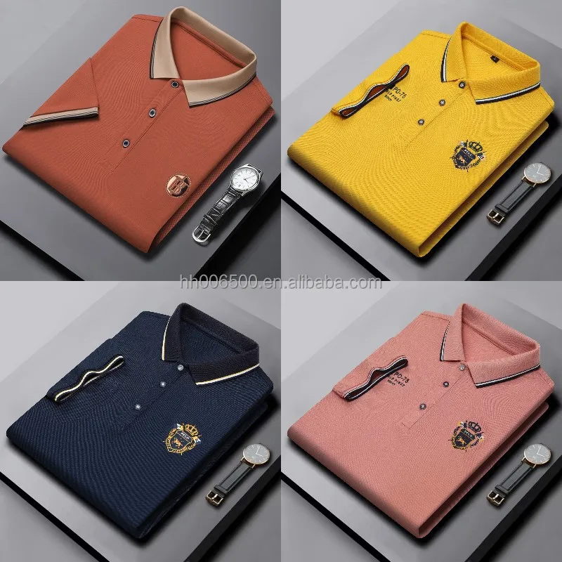 Custom Logo Slim Fit Unified Golf T-shirt 100% Polyester Sports T-shirt ...