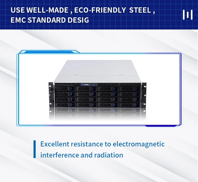 3u 16bays Manufacturers Server Rackmount Server Chassis Hot-swap Sgcc Steel 1.2mm Sas/sata ...