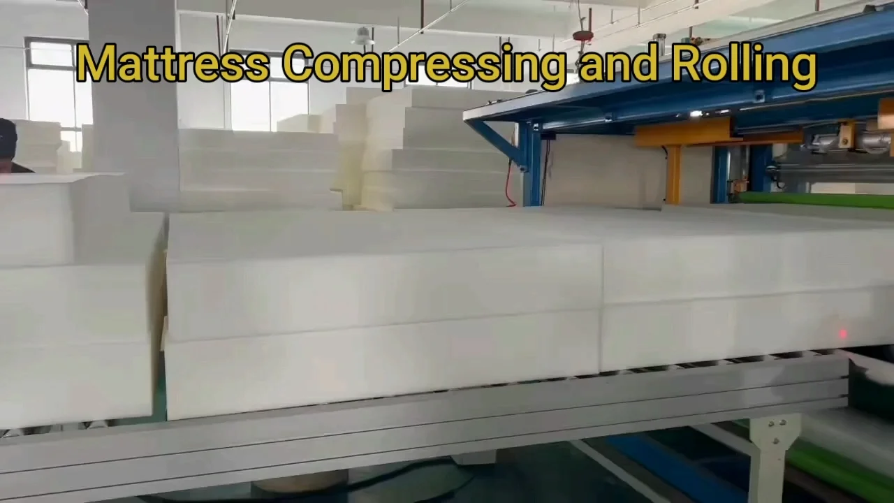 Luxury Roll Compressed Natural Latex Memory Foam Mattress For Hotel Use ...