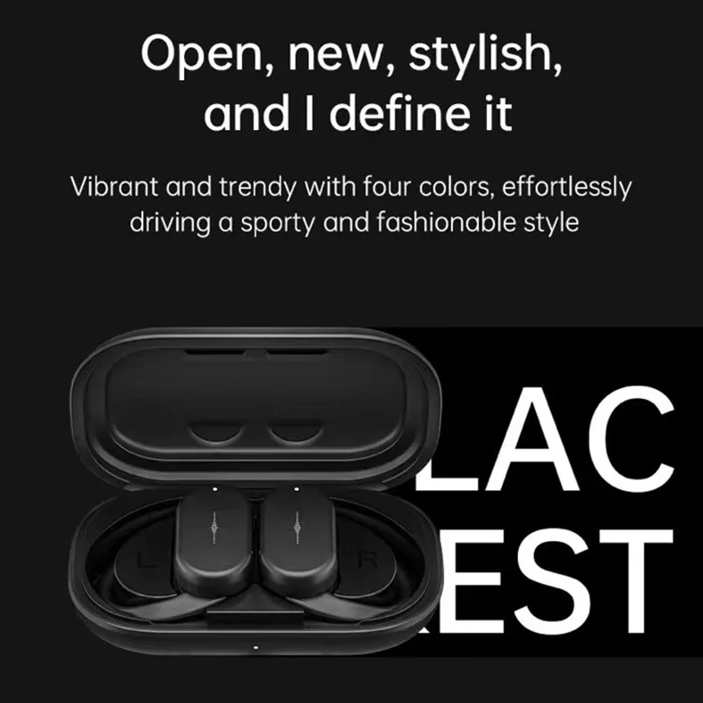 Hd313 Hanging Ear Wireless Bluetooth Headset Ows Noise Reduction Can ...