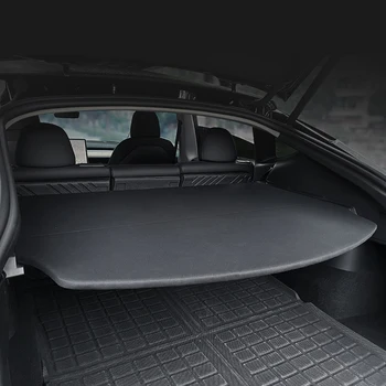Retractable Cargo Cover For Tesla Model Y Tesla Rear Trunk Cargo Cover ...