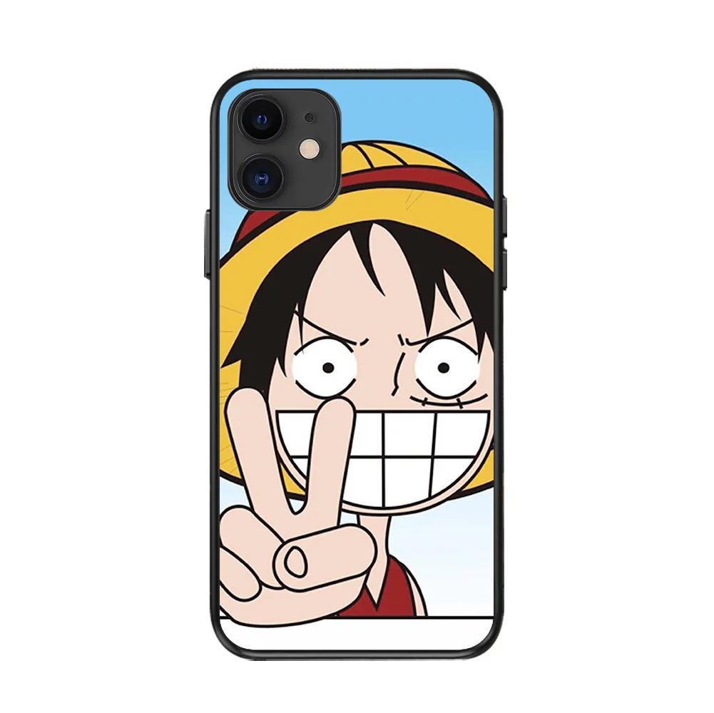 Cartoon Luffy Sauron Print Anime Design One Piece Phone Case For Iphone ...