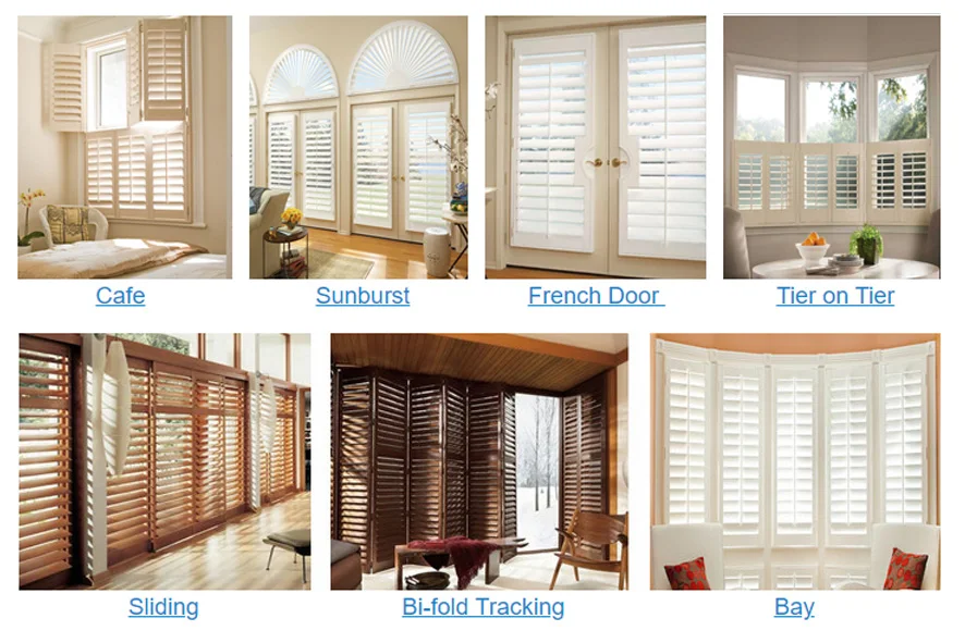 Bay Way Window Shutters - Durable PVC Plantation Shutters