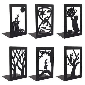 New Design Book Store Gifts Laser Cut Iron Black Desktop Folding ...