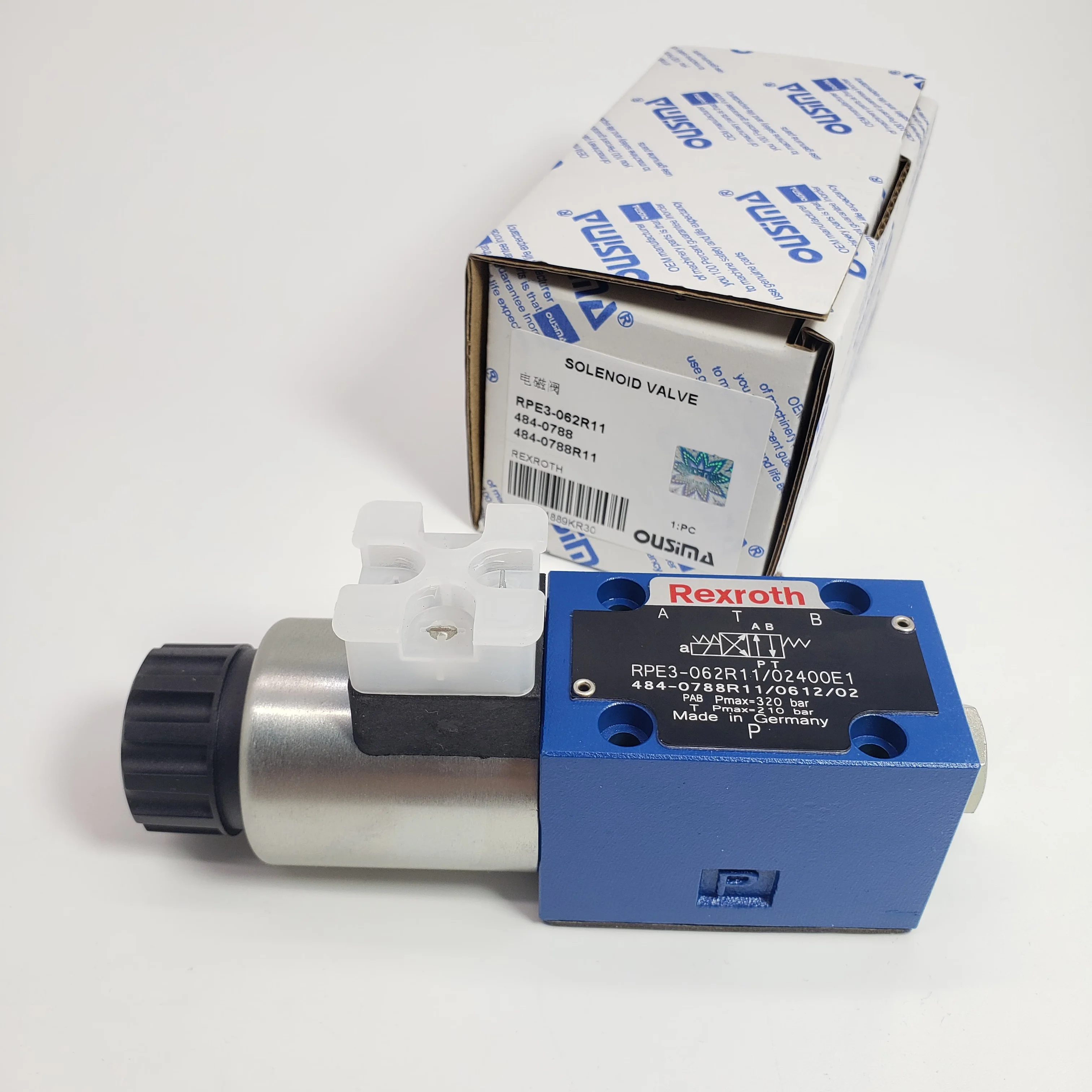 Rexroth Control Valve Solenoid Valve RPE3-062R11 484-0788 484-0788R11 ...