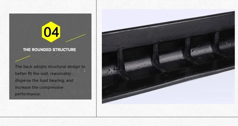 Reflective Rubber Corner Guard Traffic Warning Strip Garage Corner ...