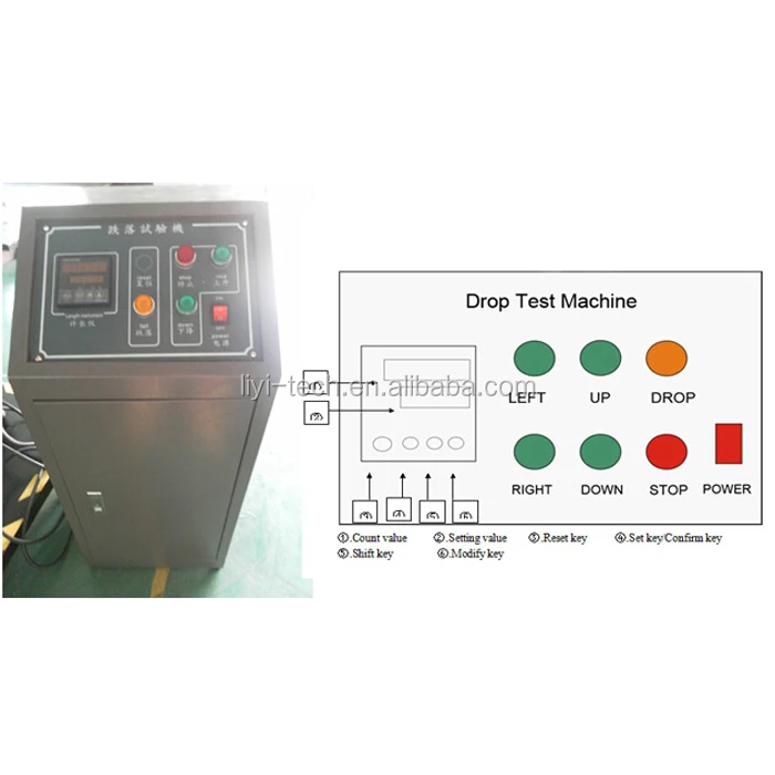 Liyi Packaging Carton Box Falling Drop Test Impact Testing Machine ...