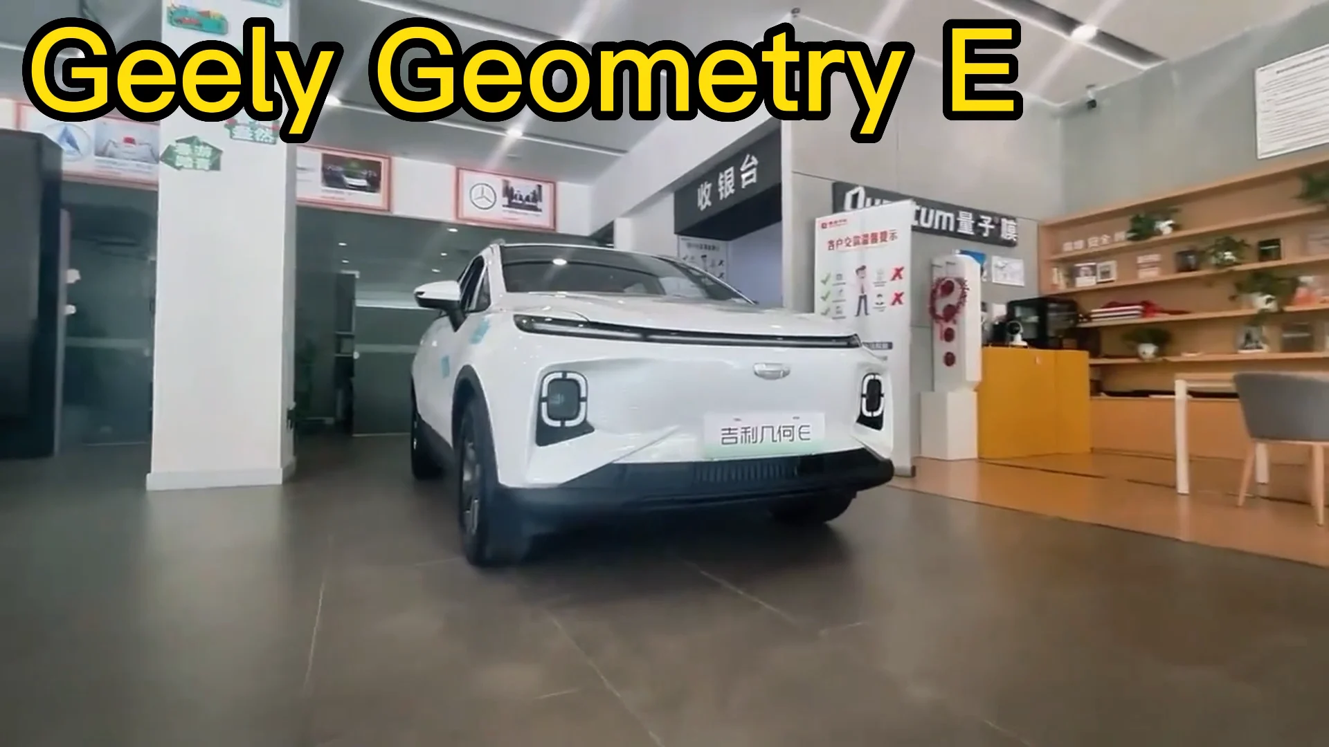 Hot Sale 2023 Geely Geometry E Firefly Brand Second-hand Car 401km Thunder Tiger Blue Vine Black ...