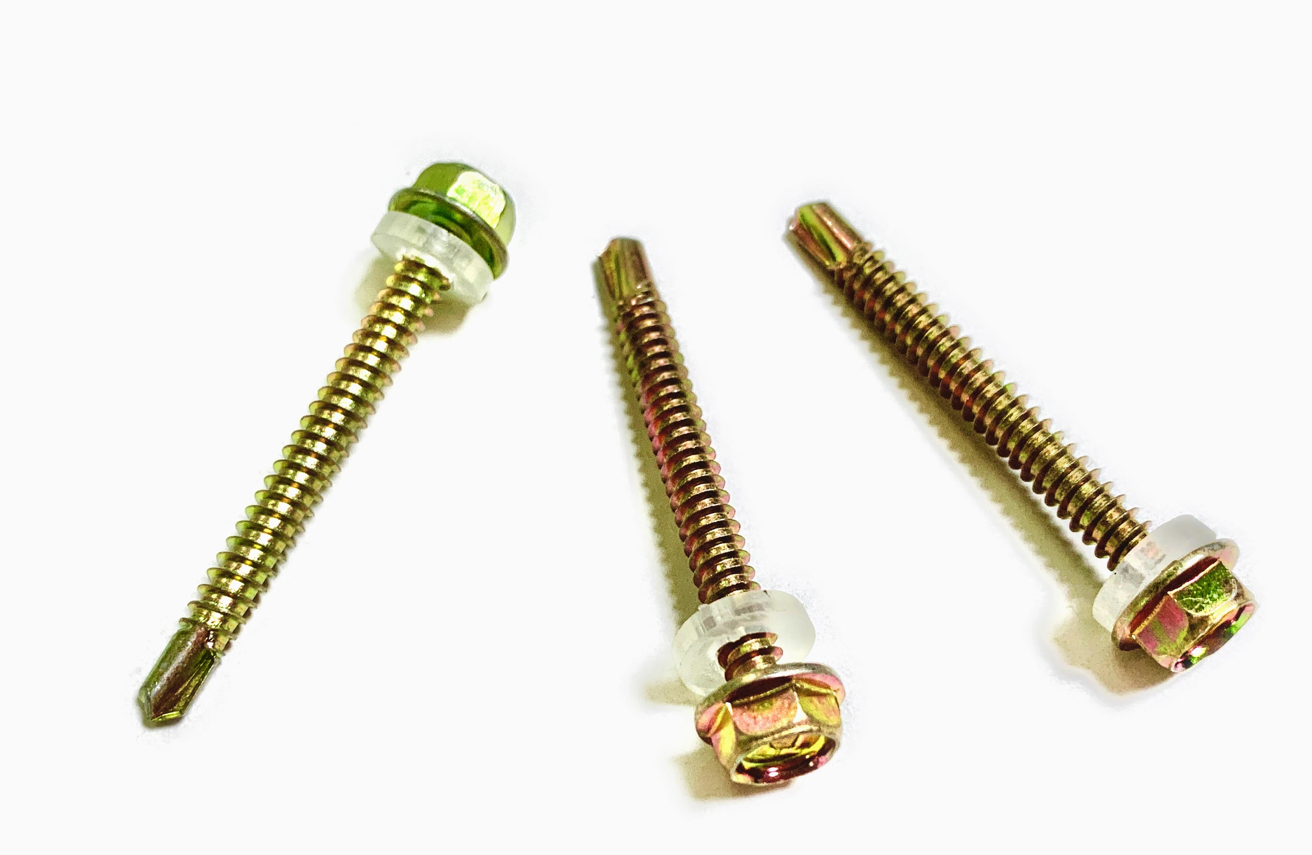 Hexagonal Self-Tapping Self-Drilling Screw with Dovetail Nail Cover