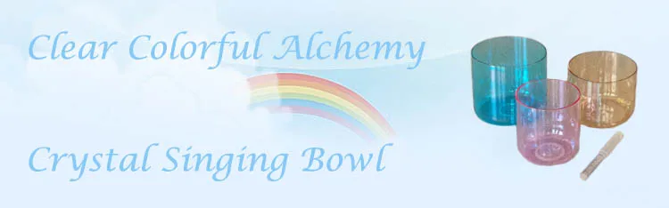 Customized Size Cosmic Alchemy 7 Piece Crystal Quartz Singing Bowl For ...