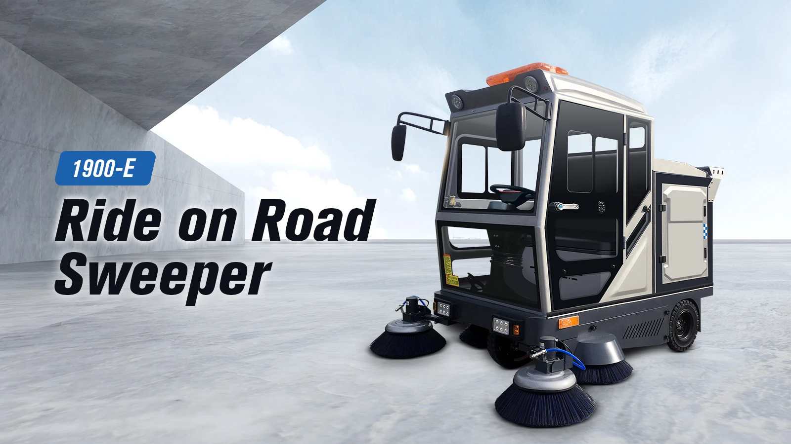 Natural Best Quality Automatic Industrial Street Floor Road Sweeper ...