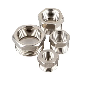 Stainless Steel Threaded Bushing Pipe Connection Fitting Reducer Hex ...